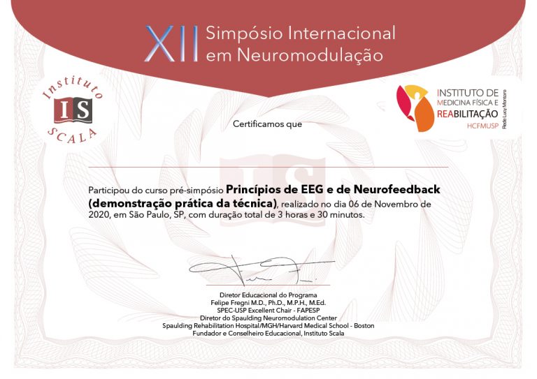 Principios De Eeg E De Neurofeedback Demonstracao Pratica Da Tecnica